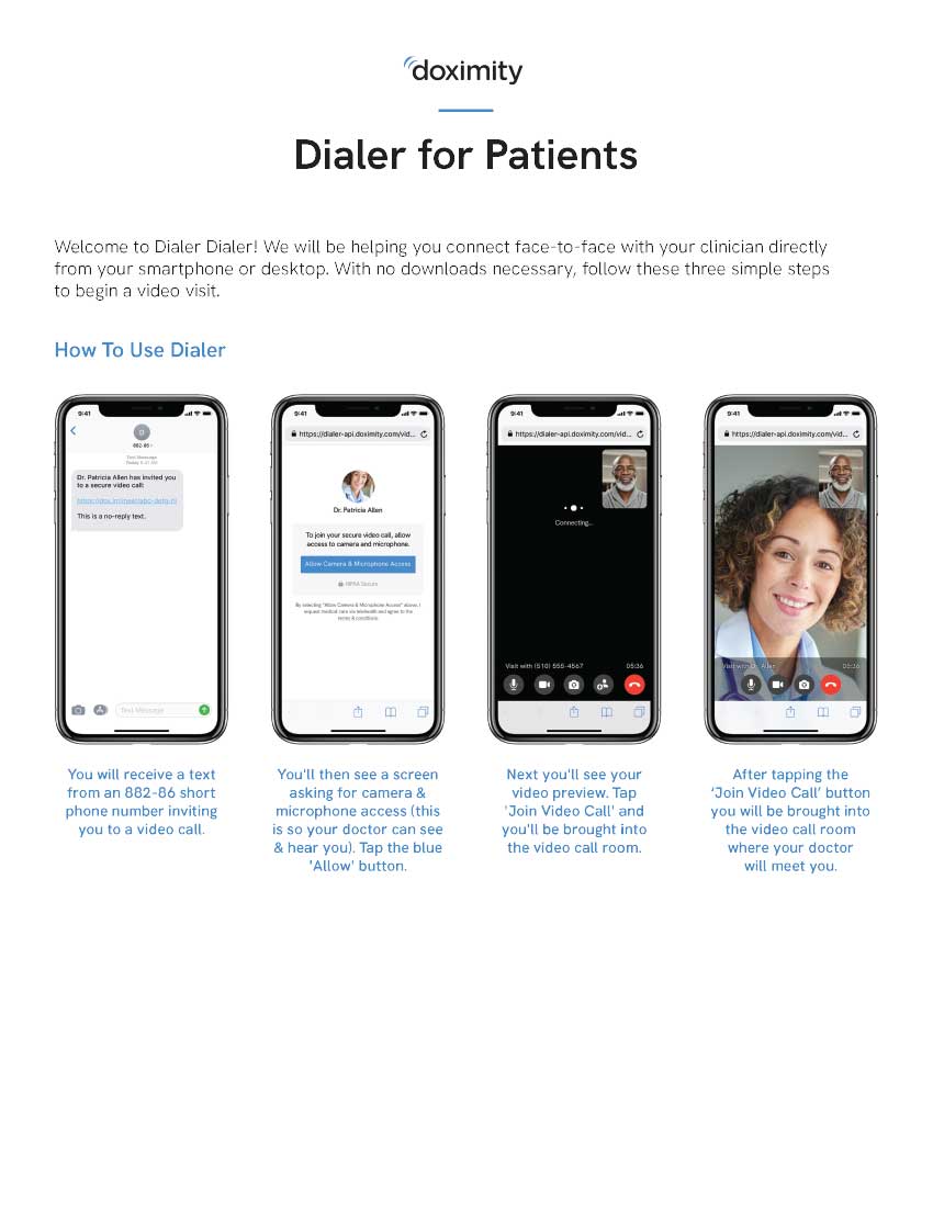 Telemedicine with Doximity | Improve Health Clinics